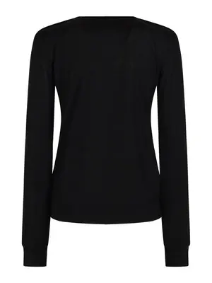 Loewe Merino Wool Sweater With Anagram Embroidery