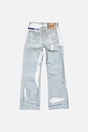 Acne Studios Trompe L'oeil Tape Jeans