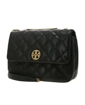 Tory Burch Willa Diamond Quilted Shoulder Bag