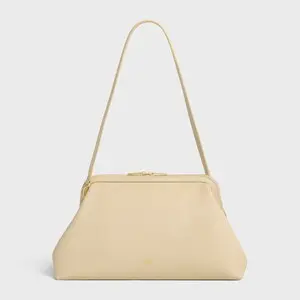 Celine Doctor's Pouch In Calfskin - Nude