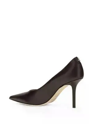 JIMMY CHOO Love Leather Pointed Toe Stiletto Heel