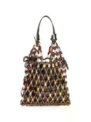 Staud Karla Bead-embellishment Shoulder Bag