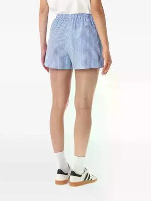 SPORTY & RICH Striped Mini Shorts