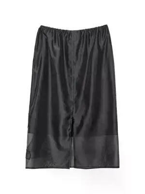 Cecilie Bahnsen Bria Bow-appliqué Straight Midi Skirt