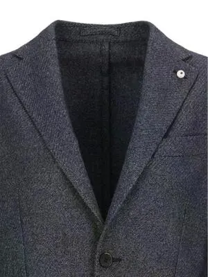 L.B.M. 1911 Single-breasted Notched-lapels Blazer