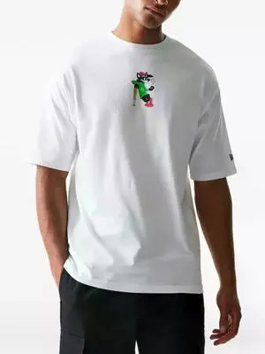 New Era Graphic Print T-shirt - White