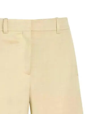 Another Tomorrow Belted Relaxed-fit Shorts - Neutrals