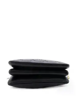 LOUIS VUITTON Coussin Bb Monogram Embossed Lambskin Crossbody Bag - Black