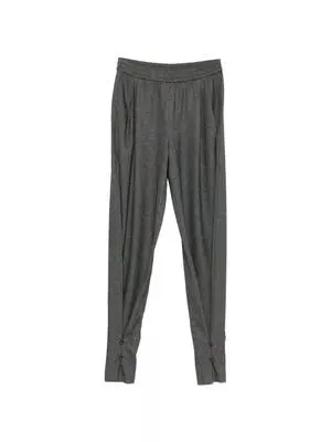 Andamane Buttoned-cuff Elasticated-waist Trousers