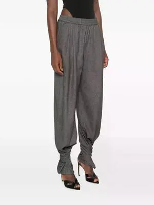 Andamane Buttoned-cuff Elasticated-waist Trousers
