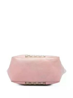 Gucci Gg Canvas Bree Zippered Tote Bag - Pink