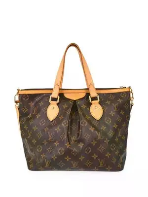 LOUIS VUITTON Palermo Tote Bag - Brown