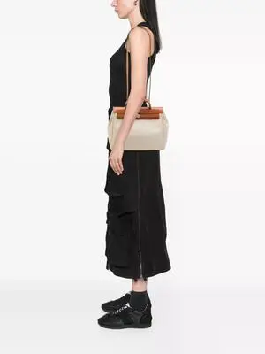 Hermès 2002 Toile Herbag Pm Satchel