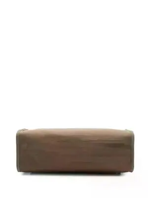 Hermès 2017 Toile Herbag Zip 31 Satchel - Brown