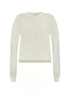 JIL SANDER Side-slit Sweater - Neutrals