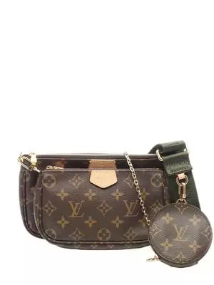 LOUIS VUITTON 2022-2026 Monogram Multi Pochette Accessoires Satchel - Brown