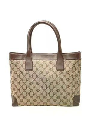 Gucci 2000-2015 Gg Canvas Tote Bag - Neutrals