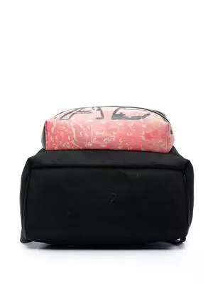 Saint Laurent Canvas Hunting Baby City Backpack - Black