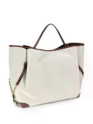 Chloé Large Carry Tote Bag - Neutrals