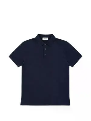 HERITAGE Short-sleeve Polo Shirt - Blue