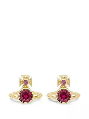 VIVIENNE WESTWOOD London Orb Crystal-embellished Earrings - Gold