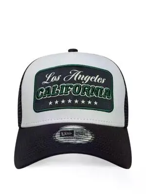 New Era Logo-patch Trucker Cap