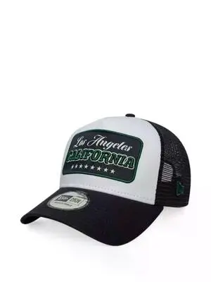 New Era Logo-patch Trucker Cap