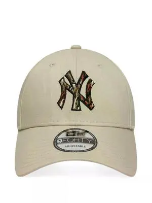 New Era New York Yankees Camouflage-logo Cap - Neutrals
