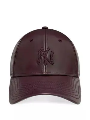 New Era 9forty Leather Cap - Red
