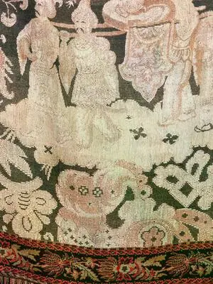 PIERRE-LOUIS MASCIA Graphic-print Fringed Scarf