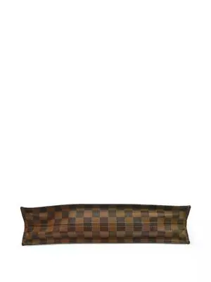 LOUIS VUITTON 2005 Sac Plat Damier Ebene Tote Bag