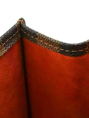 LOUIS VUITTON 2005 Sac Plat Damier Ebene Tote Bag