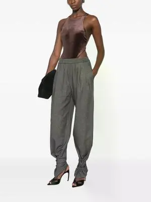Andamane Fonda Halterneck Bodysuit - Brown