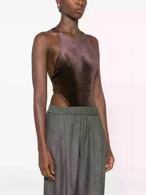 Andamane The Attico Fonda Halterneck Bodysuit