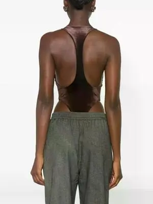 Andamane The Attico Fonda Halterneck Bodysuit