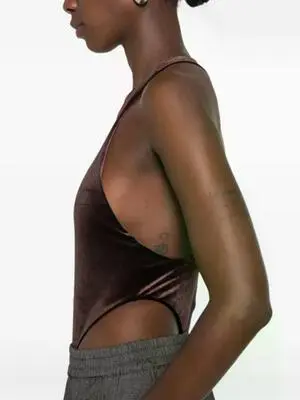 Andamane The Attico Fonda Halterneck Bodysuit