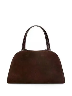 Tory Burch Croc-effect Suede Tote Bag