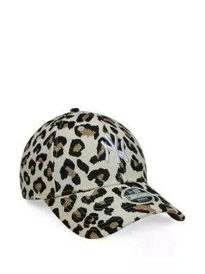 New Era 9forty Leopard-print Cap - Neutrals