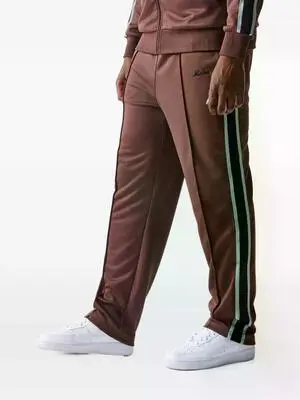 New Era Script-embroidered Side-stripe Track Pants