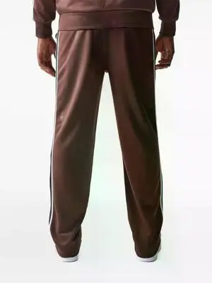 New Era Script-embroidered Side-stripe Track Pants