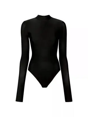 Lapointe Mock-neck Long-sleeve Bodysuit