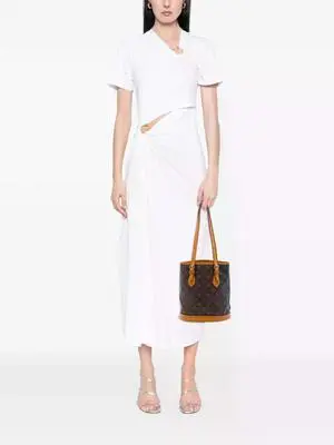 LOUIS VUITTON 1997 Monogram Petit Bucket Bag