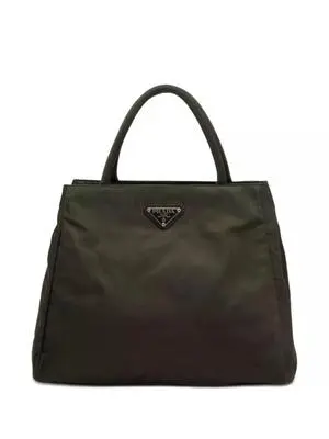 Prada 2000-2013 Tessuto Tote Bag - Brown
