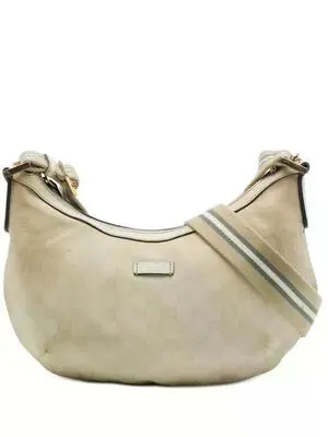 Gucci 2016-2026 Gg Canvas Web Crossbody Bag - Neutrals
