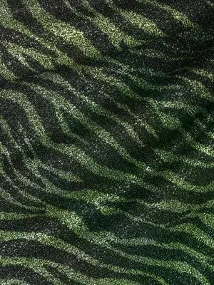 Oseree Animal-print Lurex Pareo