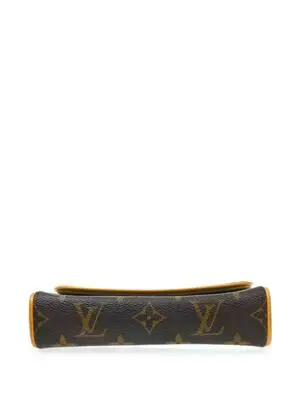 LOUIS VUITTON 2005 Pochette Florentine Monogram Canvas Belt Bag - Brown