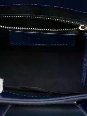 Balenciaga Mini Patent Padlock Satchel
