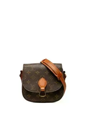 LOUIS VUITTON 1982 Monogram Saint Cloud Pm Crossbody Bag