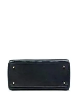 Dior Niki De Saint Phalle Heart Calfskin Lady Satchel - Black