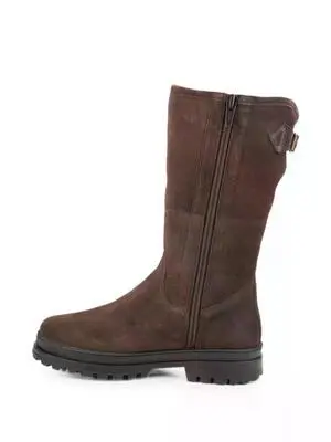 DIRNDL & BUA Suede Side-zip Boots